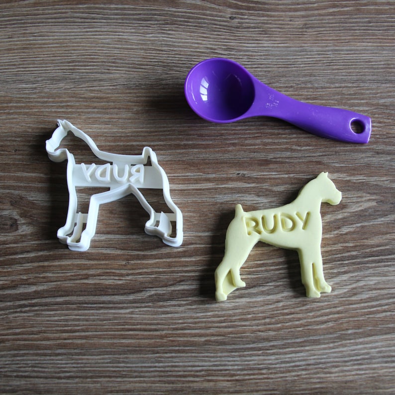 Boxer Cookie Cutter Custom Treat Personalized Dog Breed Puppy Treat ...
