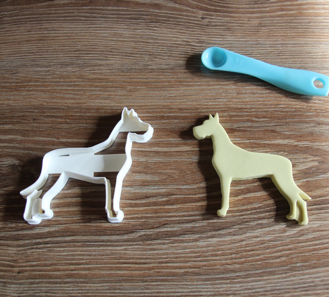 Great Dane Cookie Cutter, Dog Breed Treat Cutter - Etsy