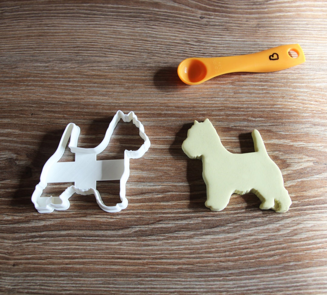 Westie Highland Terrier Cookie Cutter Dog Breed Treat Cutter Puppy ...
