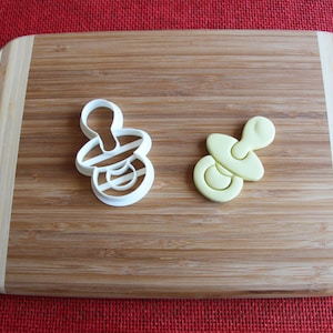 Baby Pacifier Cookie Cutter Baby Shower Cake Topper Fondant - Etsy