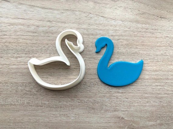 Swan Cookie Cutter Fondant Cutter Great for Baby Shower - Etsy