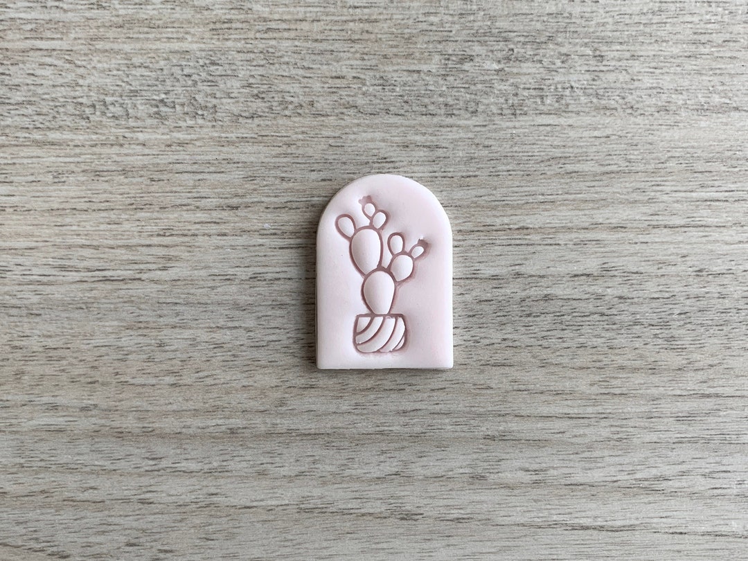 Cactus Embosser, Stamp for Fondant, Polymer Clay, Cookies, Ceramics ...