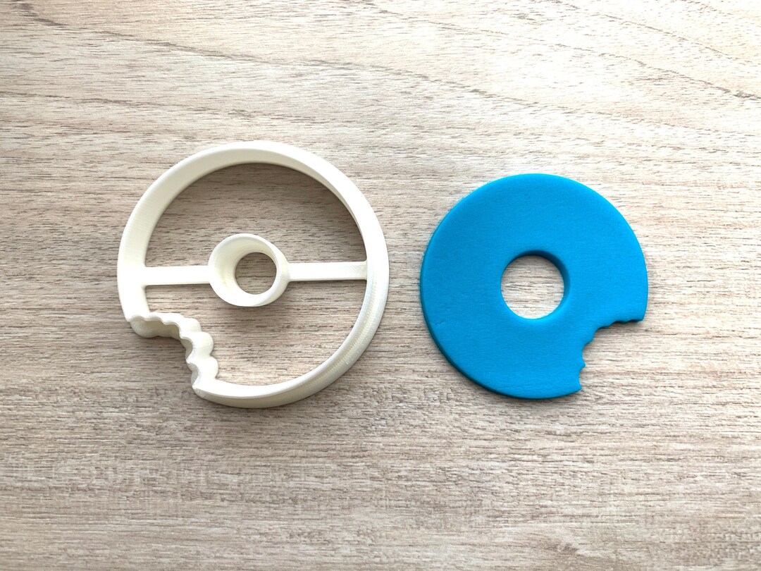 Bitten Donut Cookie Cutter Doughnut Fondant Cutter - Etsy