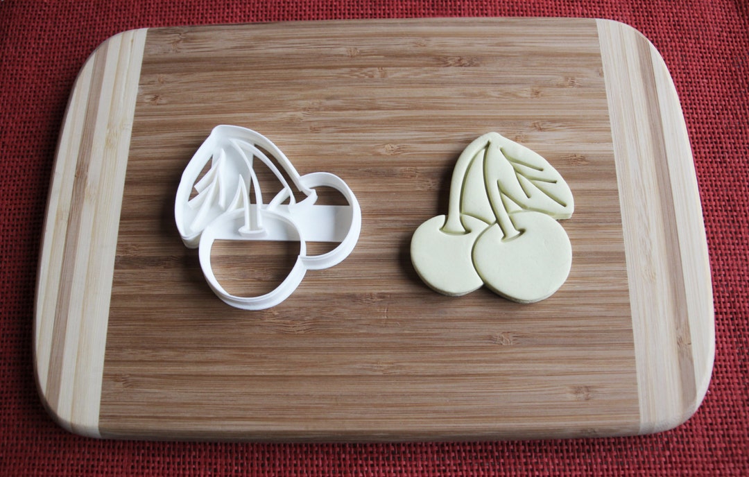 Cherries Cookie Cutter, Biscuit Stamp, Cake Topper - Etsy