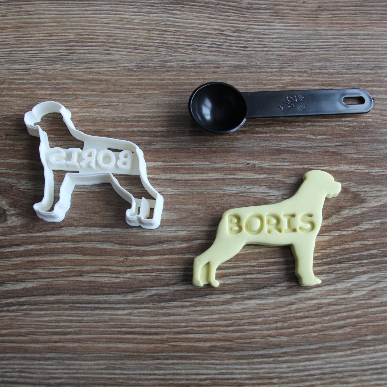 Personalized Rottweiler Cookie Cutter, Custom Dog Treat Cutter - Etsy
