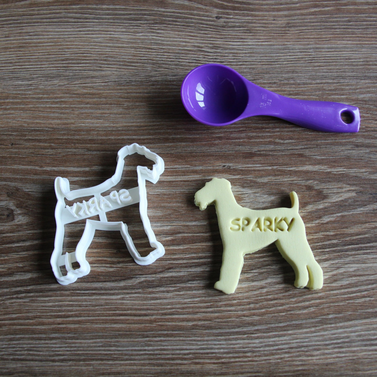 Airedale Terrier Cookie Cutter Custom Treat Personalized Dog | Etsy
