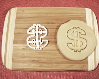 Dollar Sign Cookie Cutter SHARP EDGES FAST Shipping Choose Your Own ...