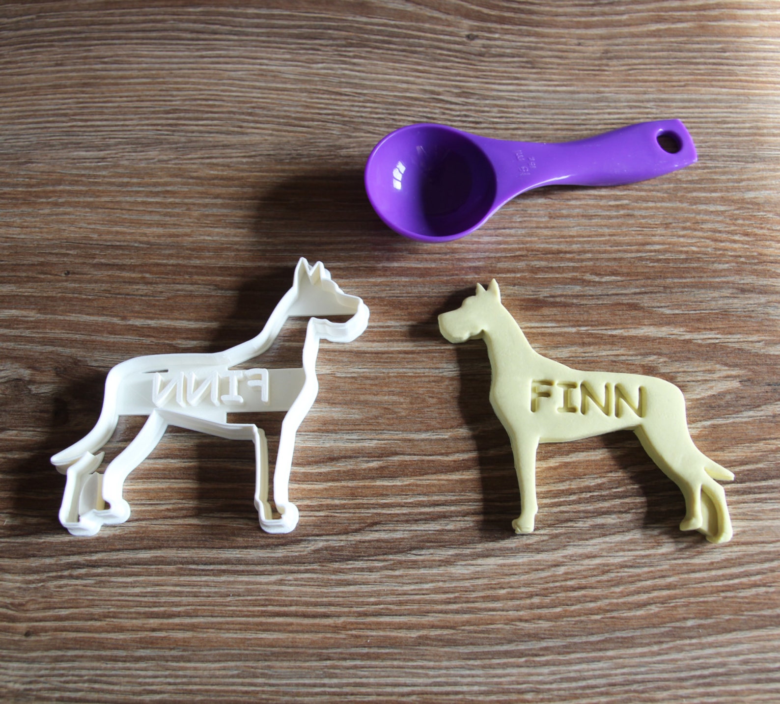 Personalized Great Dane Cookie Cutter, Custom Dog Treat Cutter - Etsy