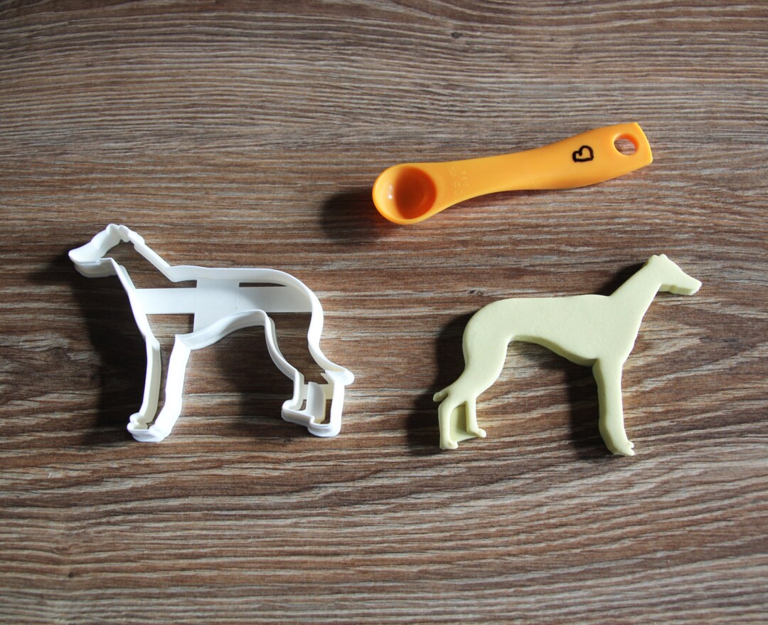 Greyhound Cookie Cutter Dog Breed Treat Cutter Puppy Cupcake Toppers - Etsy