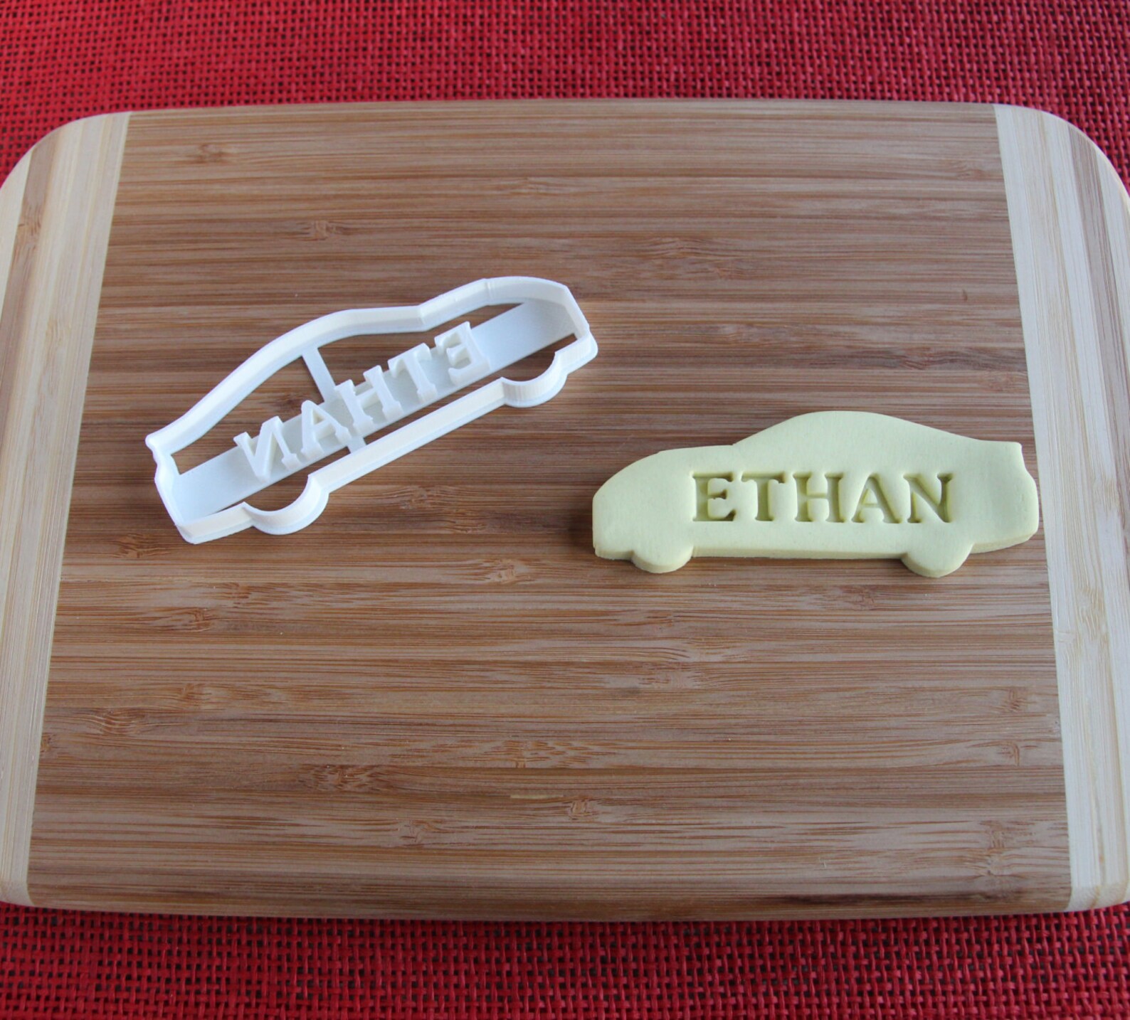 CUSTOM CAR Shaped Cookie Cutter Personalized Biscuit Stamp | Etsy