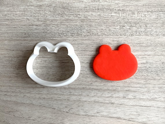 Frog Cookie Cutter Fondant Cutter | Etsy