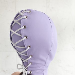Purple Timeout Mask Blindfold Baby Purple / ABDL / Restraining Face ...