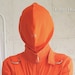 Orange Prison Bondage Straitjacket Mask / Laced / Zipper / Inmate ...