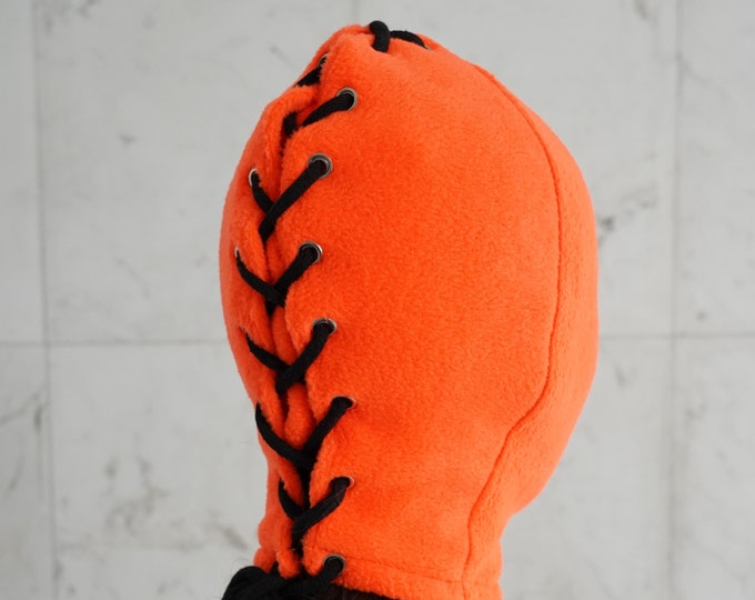 Prisoner Orange Jumpsuit With Neck Collar Prison / Imprisonment ...