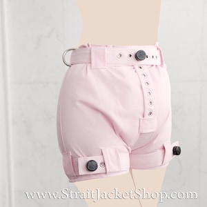 Pink Heavy Duty Lockable Diaper Cover Pants - Anti Diaper Removal ...