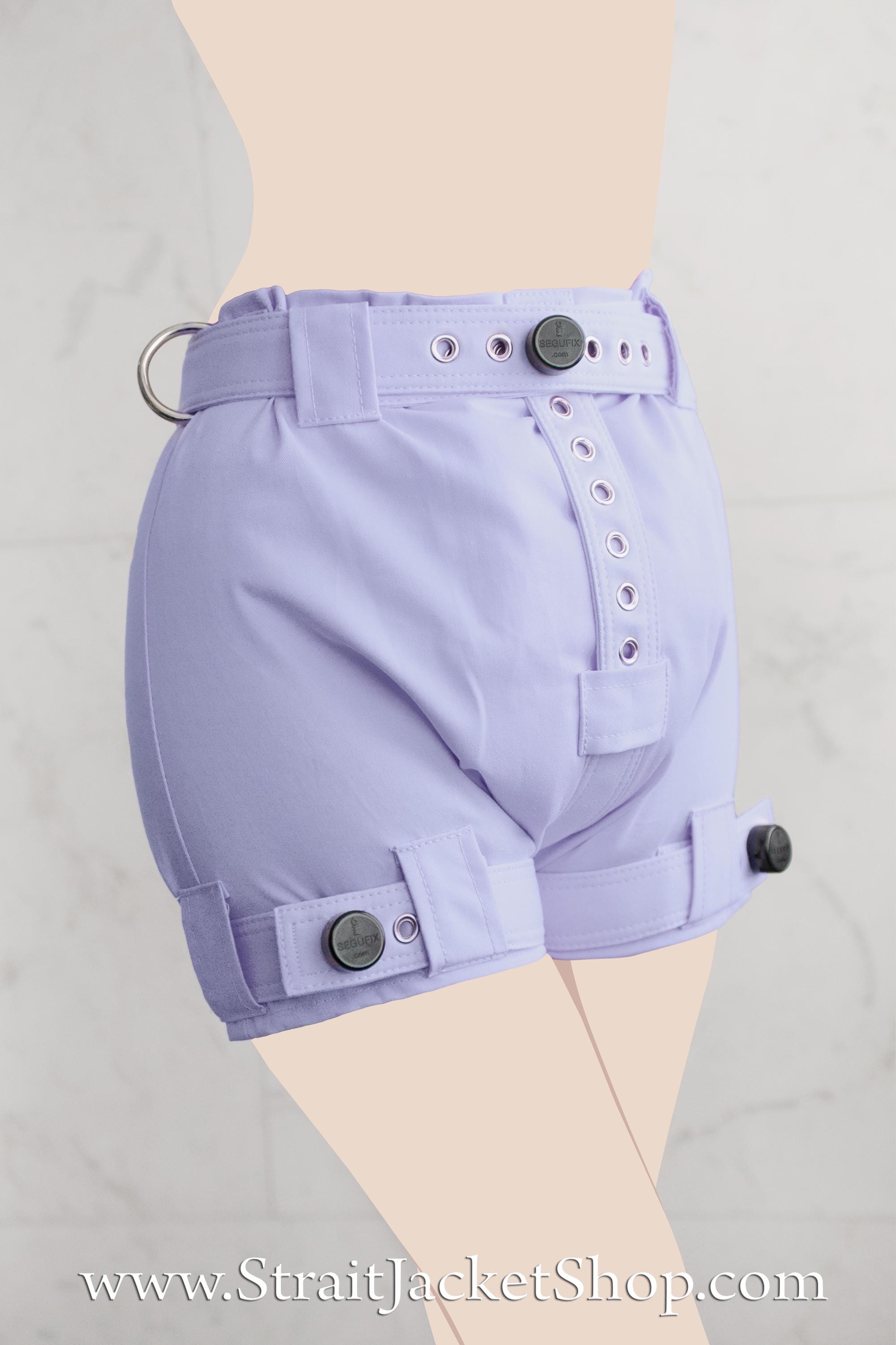 Purple Heavy Duty Lockable Diaper Cover Pants - Anti Diaper Removal ...