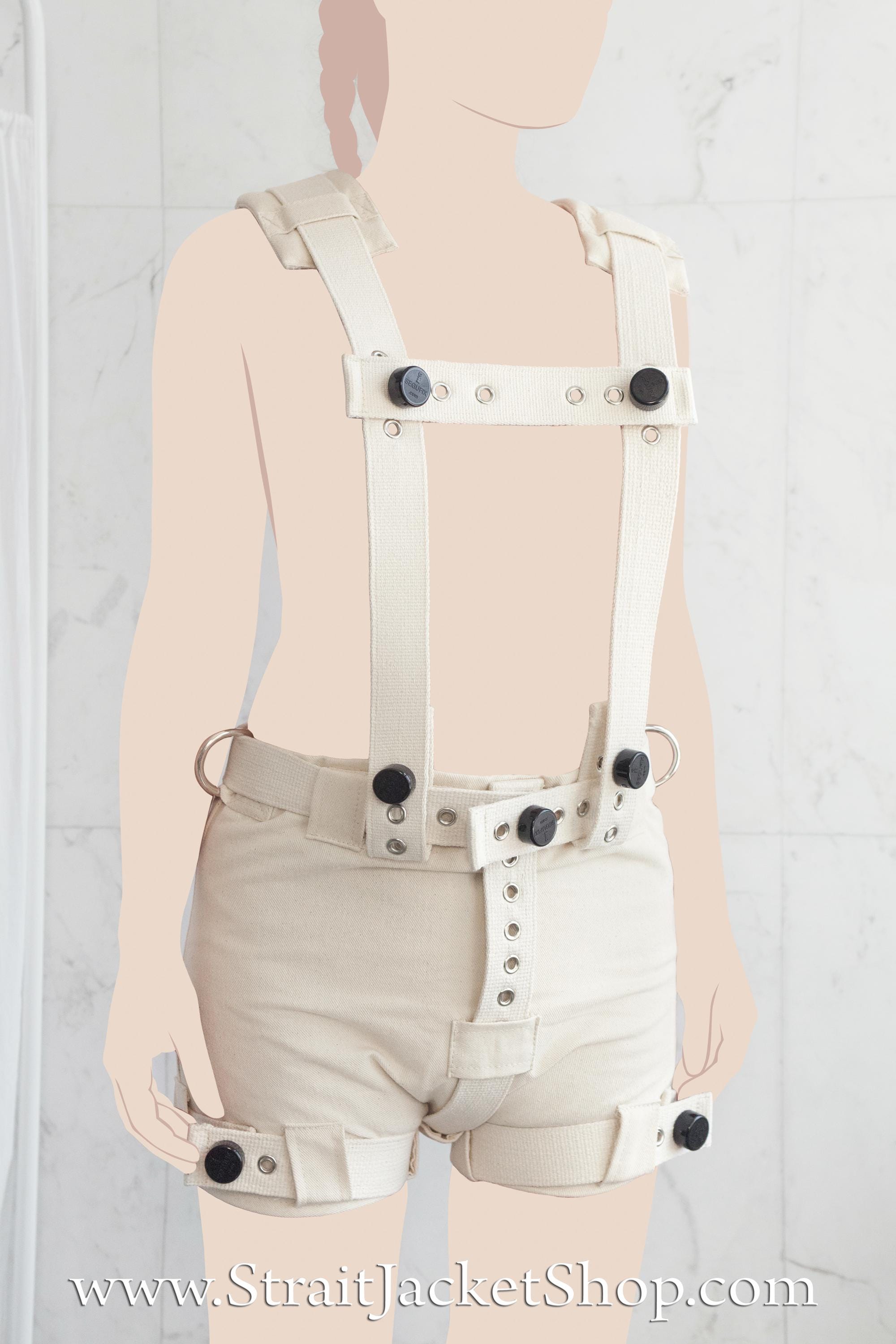 Harness for Anti Diaper Removal Pants With Segufix Locks - Bondage ...