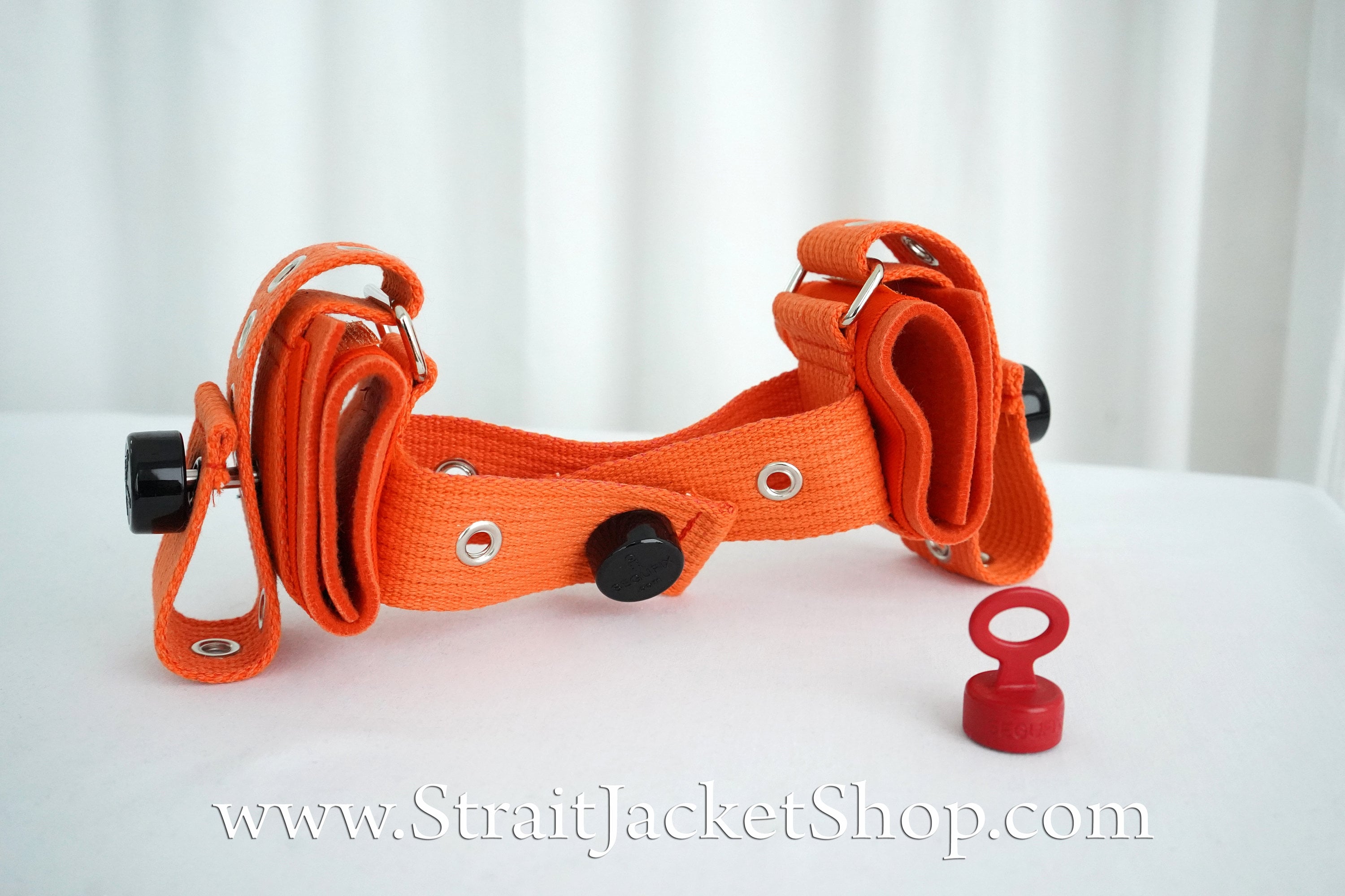 Orange Cuffs Restraints With Segufix Locks / Prison / | Etsy UK