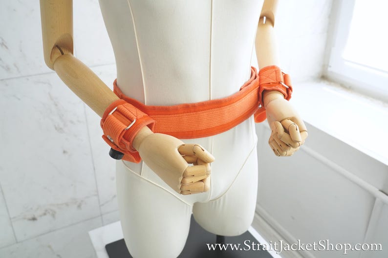 Orange Prison Wrist to Waist Restraints With Segufix Locks / Inmate ...
