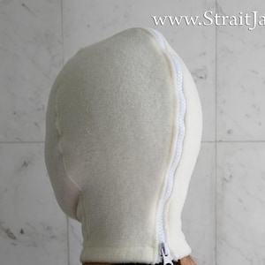 Bondage Straitjacket Hood / Mask / Blindfold / Asylum / Institutional ...