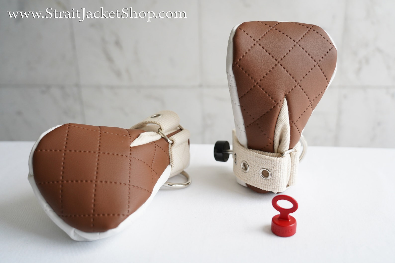 Medical Safety Mittens Bicolor Quilted Padded Mittens With - Etsy