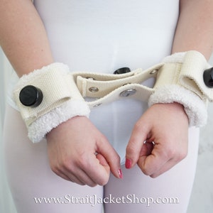 Pair of SOFT Restraining Cuffs With Segufix Locks / Asylum / Medical ...