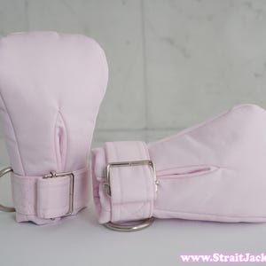 Pink Safety Mittens - Soft Padded Mittens / ABDL / Adult Baby Diaper ...