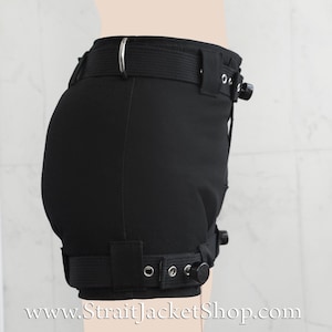 Black Heavy Duty Lockable Diaper Cover Pants - Anti Diaper Removal ...