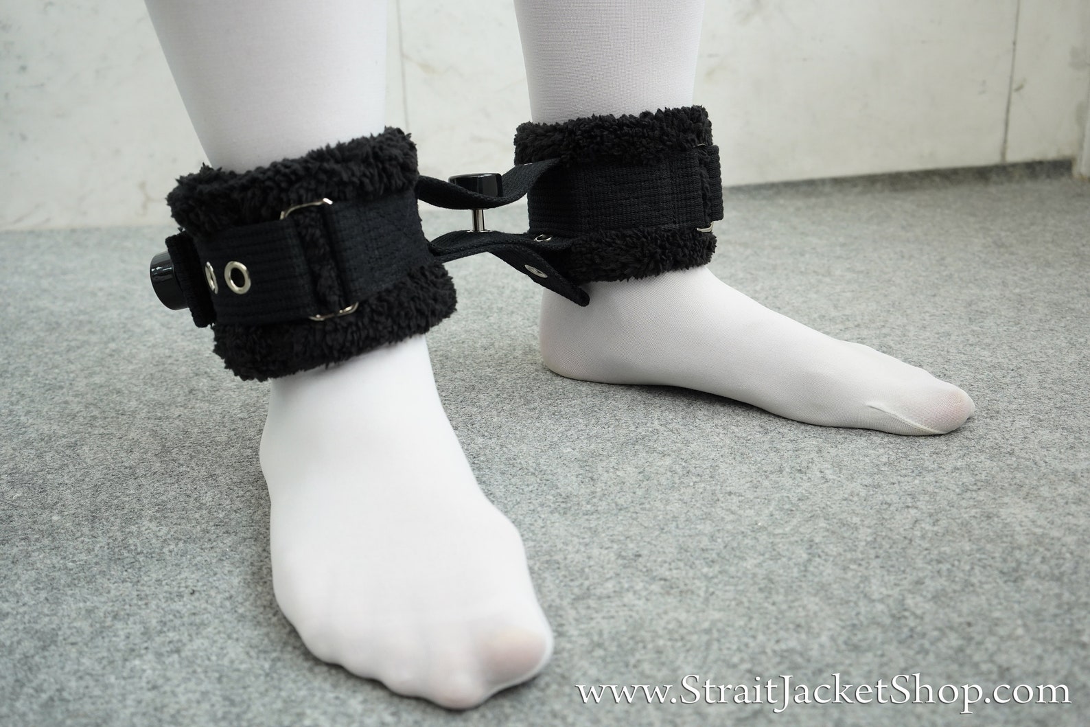 Pair of BLACK SOFT Restraining Cuffs With Segufix Locks / - Etsy
