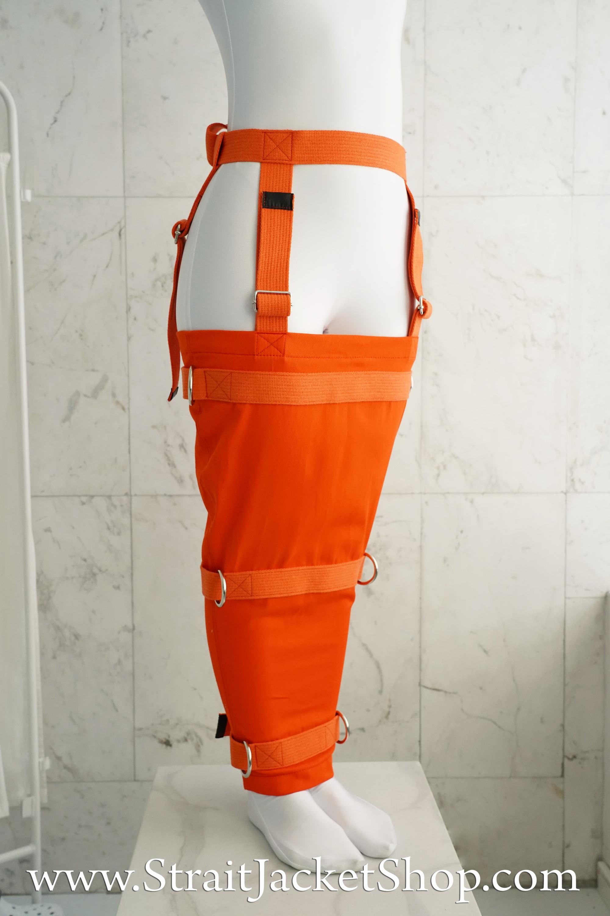 Orange Legs Binder - Laced Leg Binder Compatible With Straitjackets ...