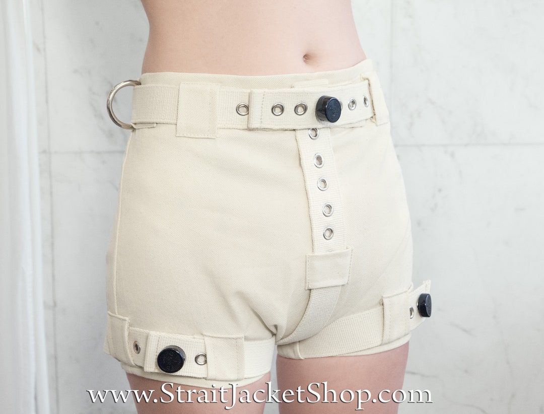 Heavy Duty Lockable Diaper Cover Pants Anti Diaper Removal / Asylum ...