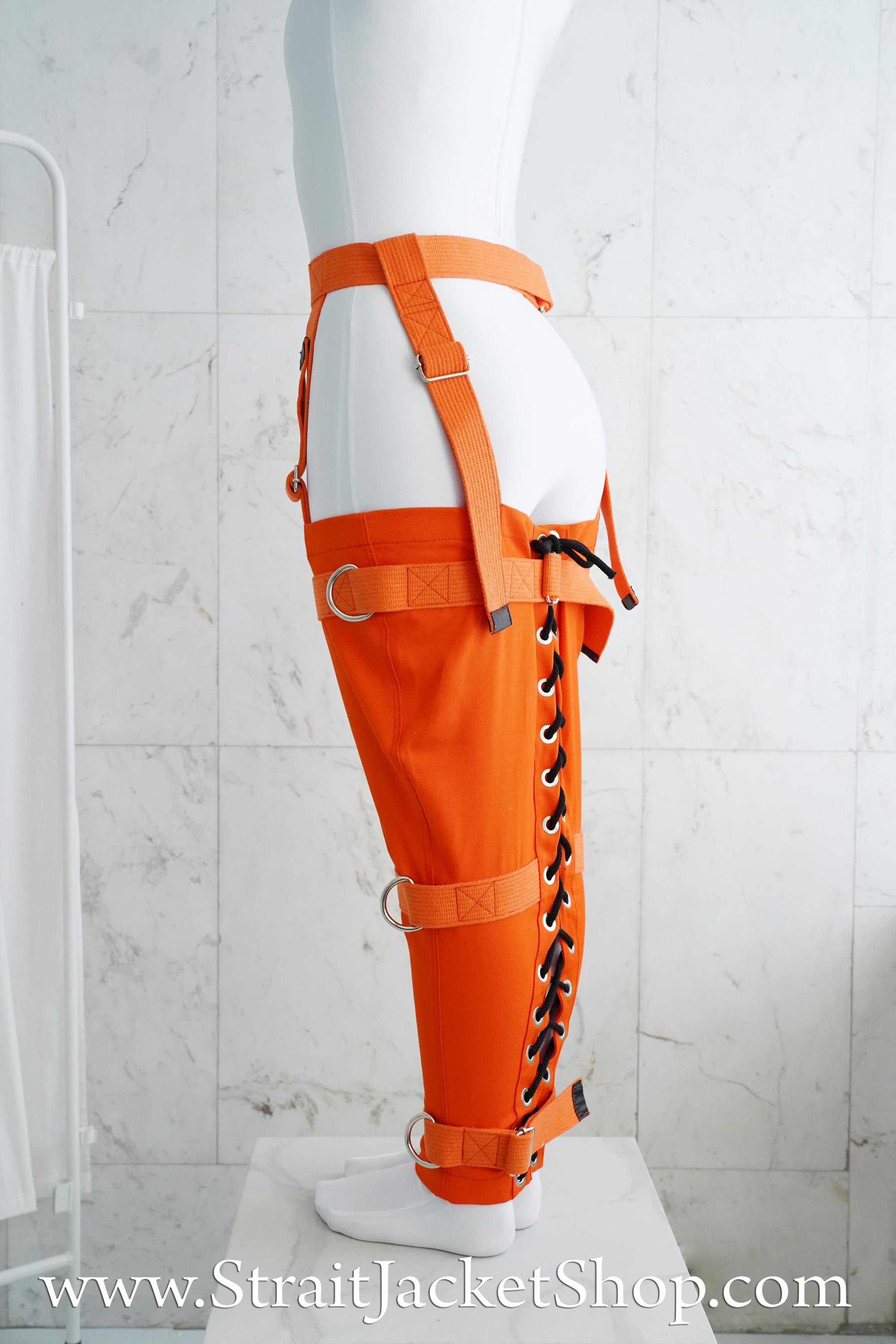 Orange Legs Binder - Laced Leg Binder Compatible With Straitjackets ...