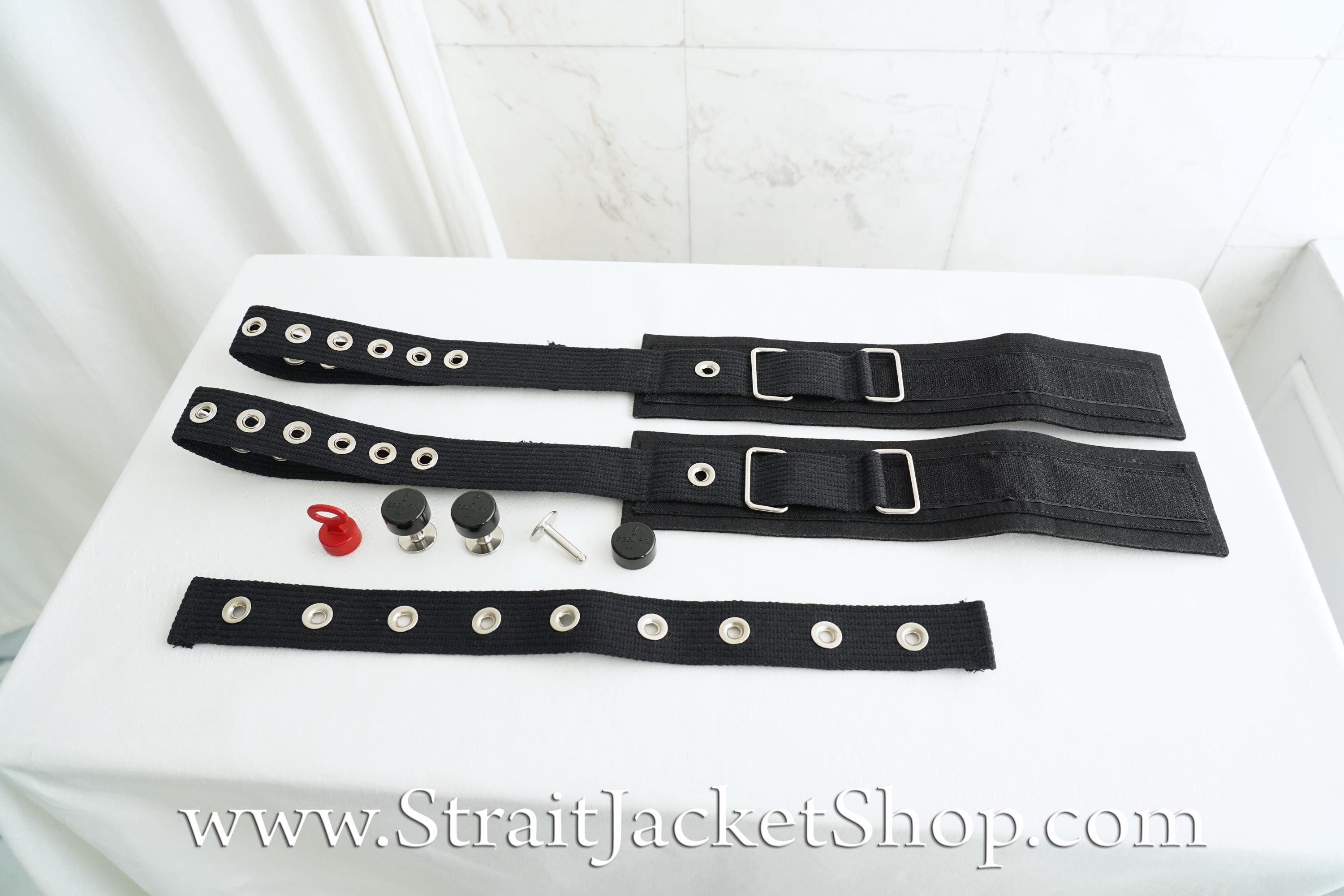 Black Cuffs Restraints With Segufix Locks / Prison / Institutional ...