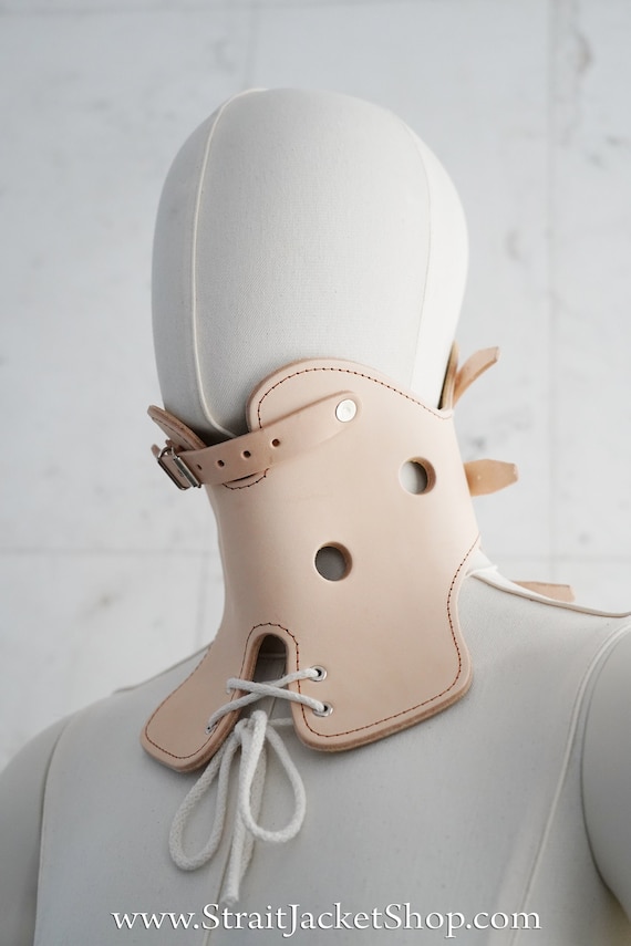 Leather Orthopedic Esque Posture Collar Neck Brace Orthosis - Etsy
