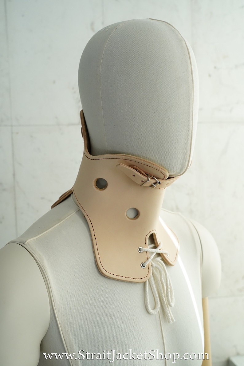 Leather Orthopedic Esque Posture Collar Neck Brace Orthosis - Etsy