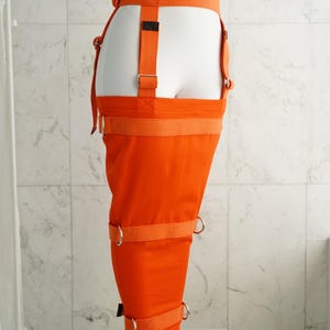 Legs Binder Restraints - Straitjacket Type Laced Leg Restraints ...