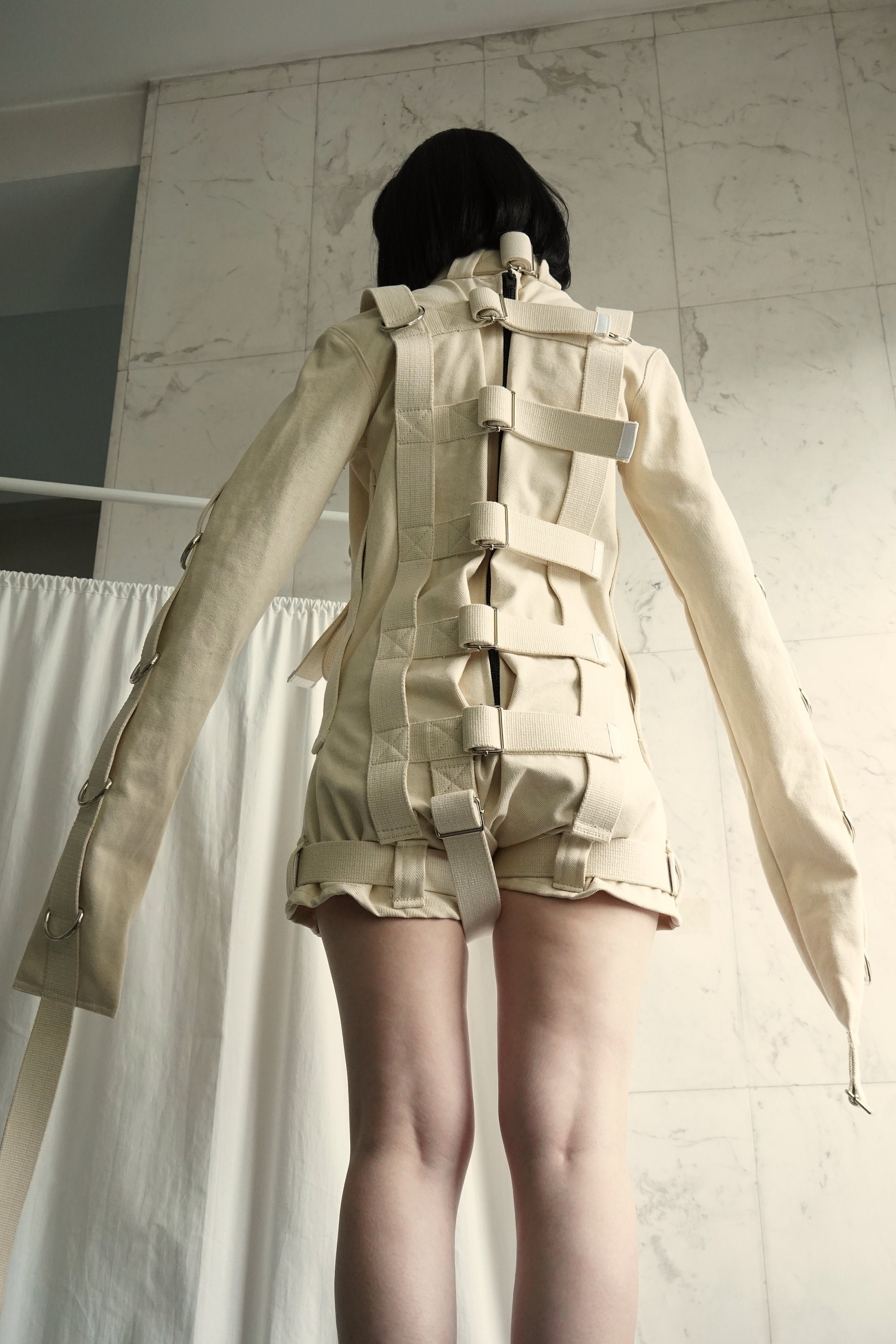 Max Security Heavy Duty Straitjacket Body Suit Romper Etsy Australia
