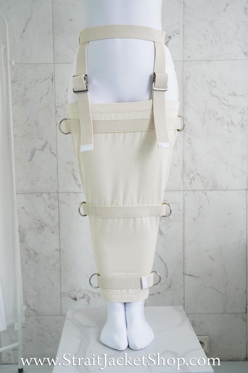 Legs Binder Restraints - Straitjacket Type Laced Leg Restraints ...