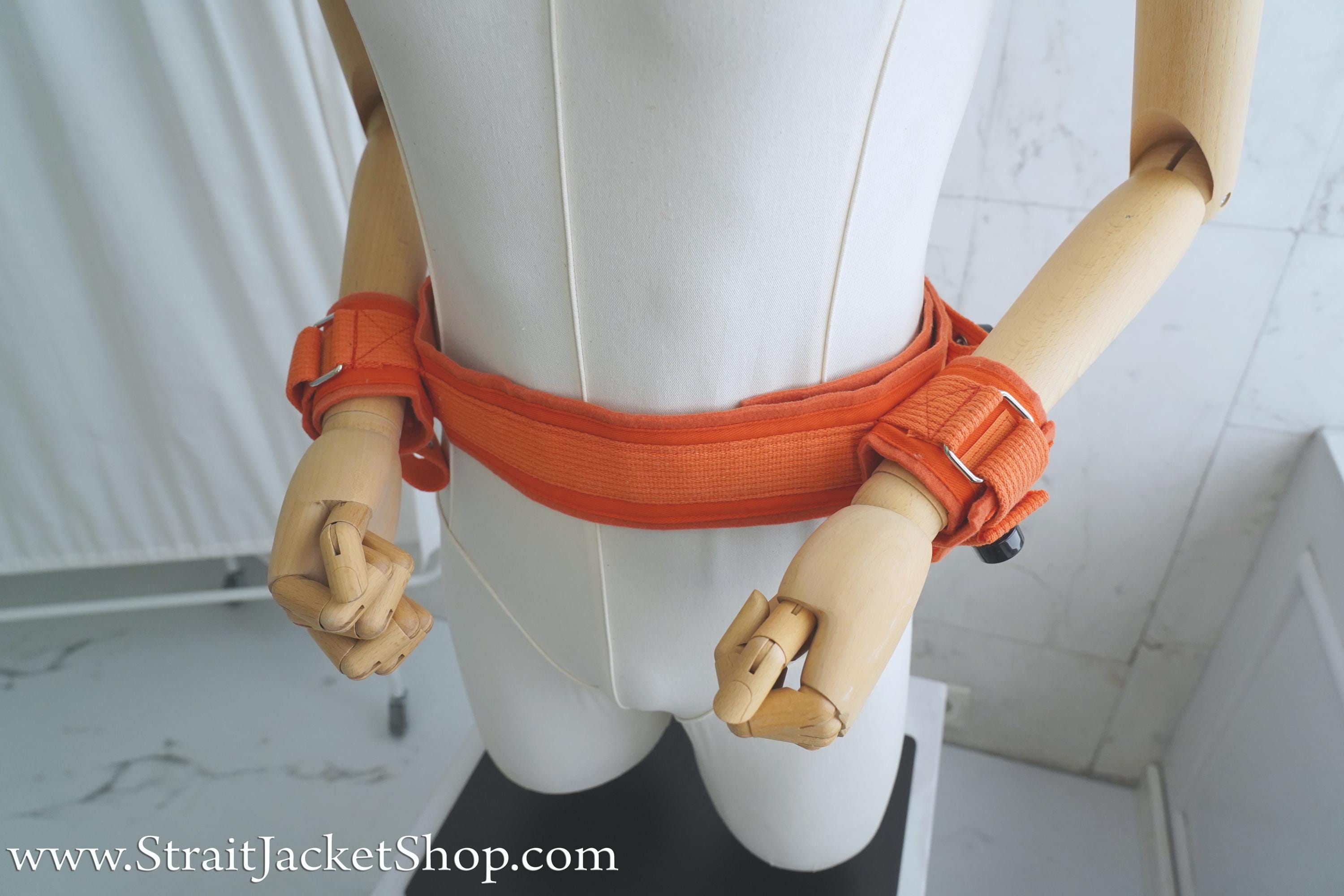 Orange Prison Wrist to Waist Restraints With Segufix Locks / Inmate ...