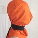 Orange Prison Bondage Hood Prisoner Hood / Inmate / Cell / - Etsy UK