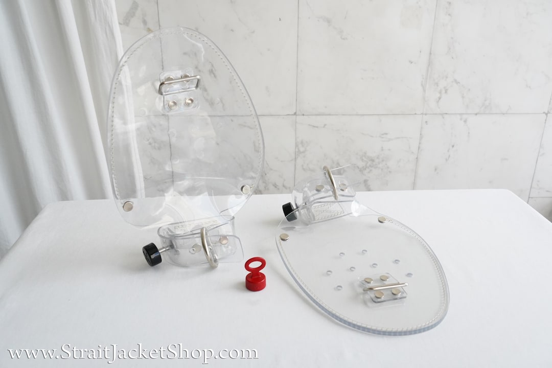 Translucent Restraining Mittens With Segufix Locks - Hand Wrist ...