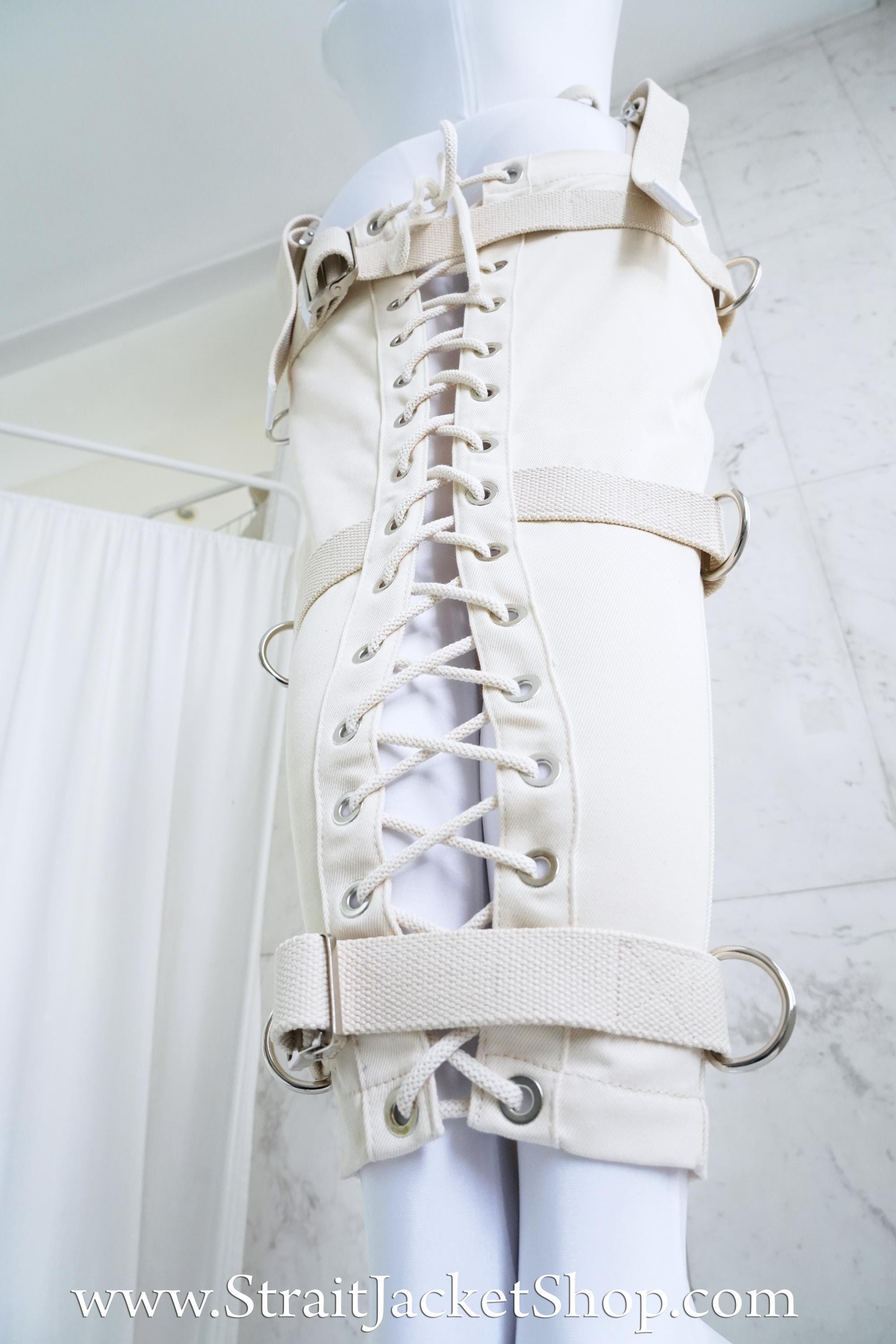 Legs Binder Restraints - Straitjacket Type Laced Leg Restraints ...