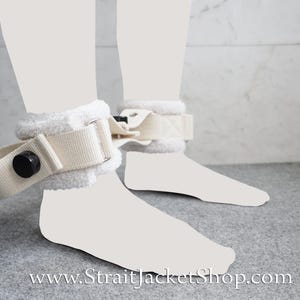 Pair of SOFT Restraining Cuffs With Segufix Locks / Asylum / Medical ...