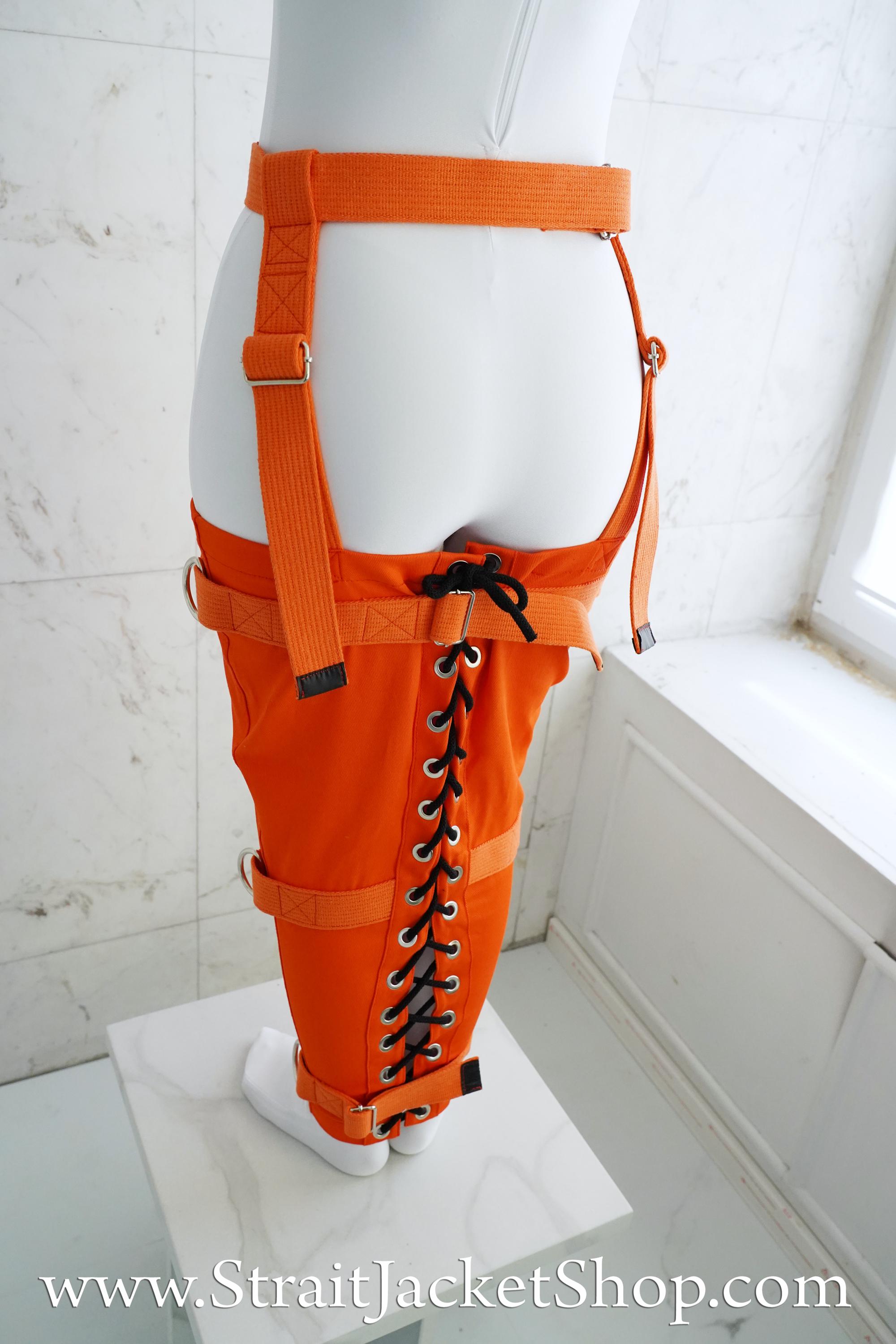 Orange Legs Binder - Laced Leg Binder Compatible With Straitjackets ...