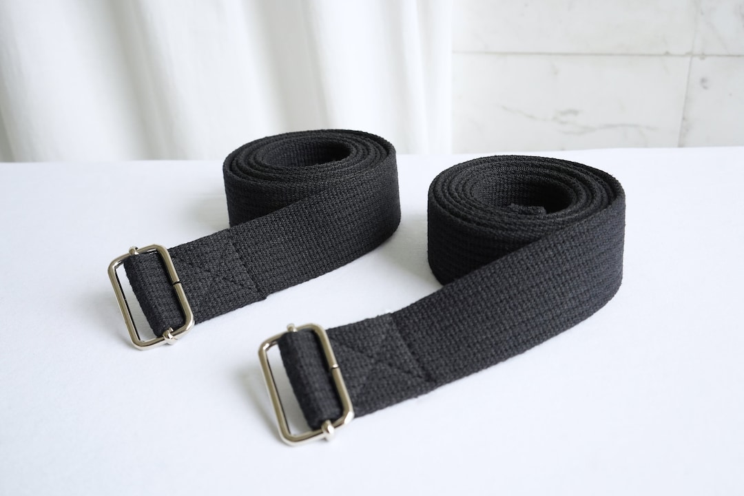 Black Chest Restraining Belt for Straitjacket With Friction Buckle ...