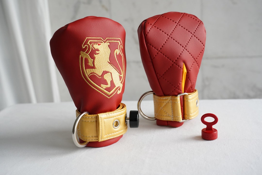 Anti-magic School Safety Mittens - Institutional Faux Leather Will ...