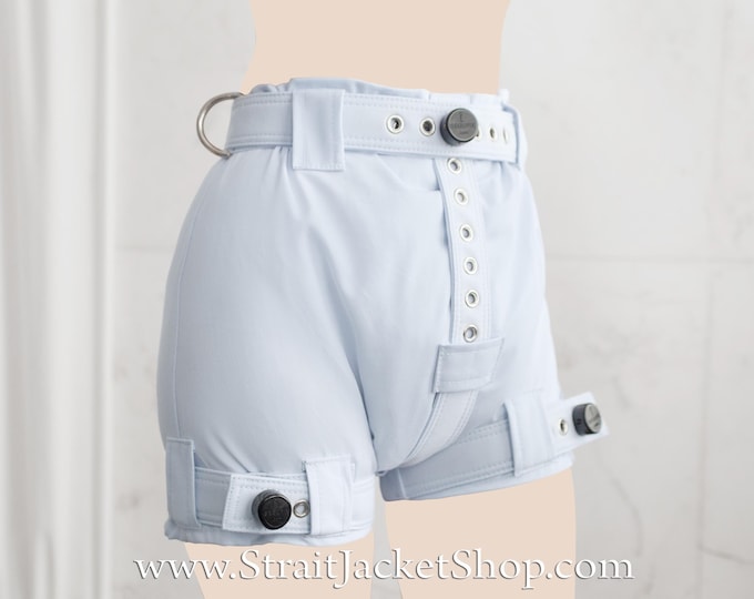Lock Me up Pull up AB Sissy Satin Waddle Spread Panty Diaper With Lock ...