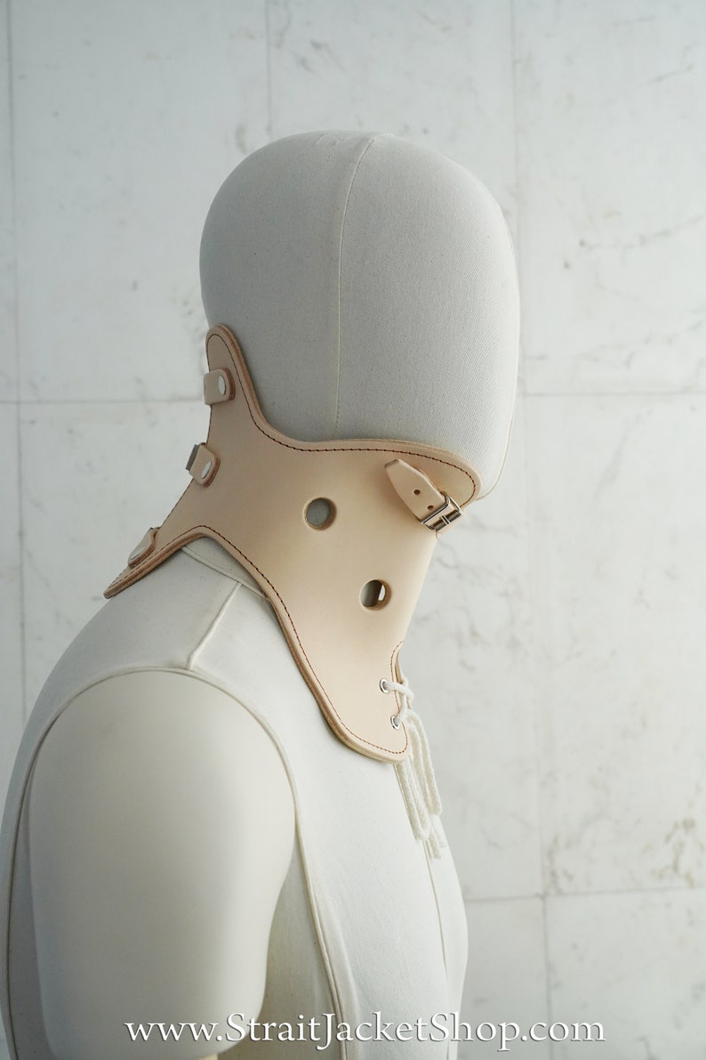 Leather Orthopedic Esque Posture Collar Neck Brace Orthosis - Etsy