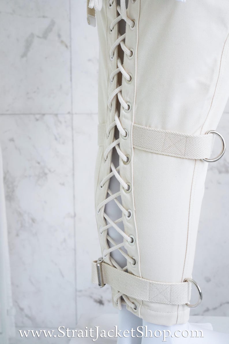 Legs Binder Restraints - Straitjacket Type Laced Leg Restraints ...