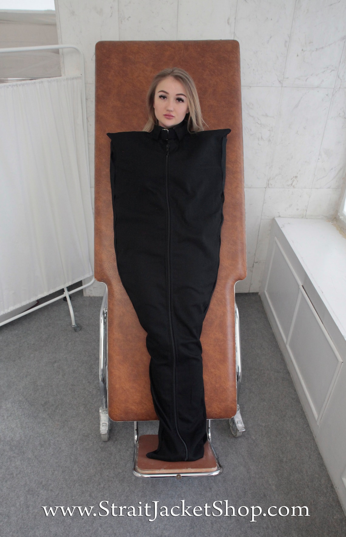 Black Sleep Sack Bondage Body Bag Straitjacket Mummification Etsy